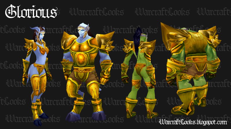 Warcraft Looks: Great Looking Uncommon Plate Sets