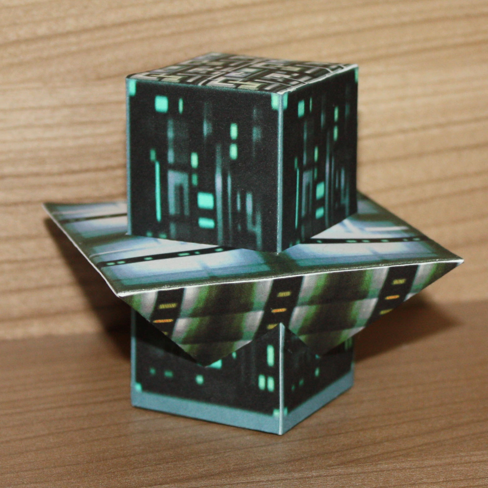 Papercraft - Star Fox Bolse Defense Outpost - Papercraft4u | Free ...