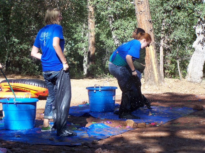 Up to Speed: Water Games at Girl's Camp