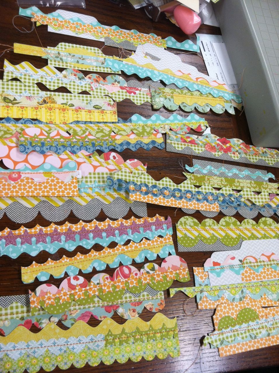 Mish Mash: Border Die Cut Strips..