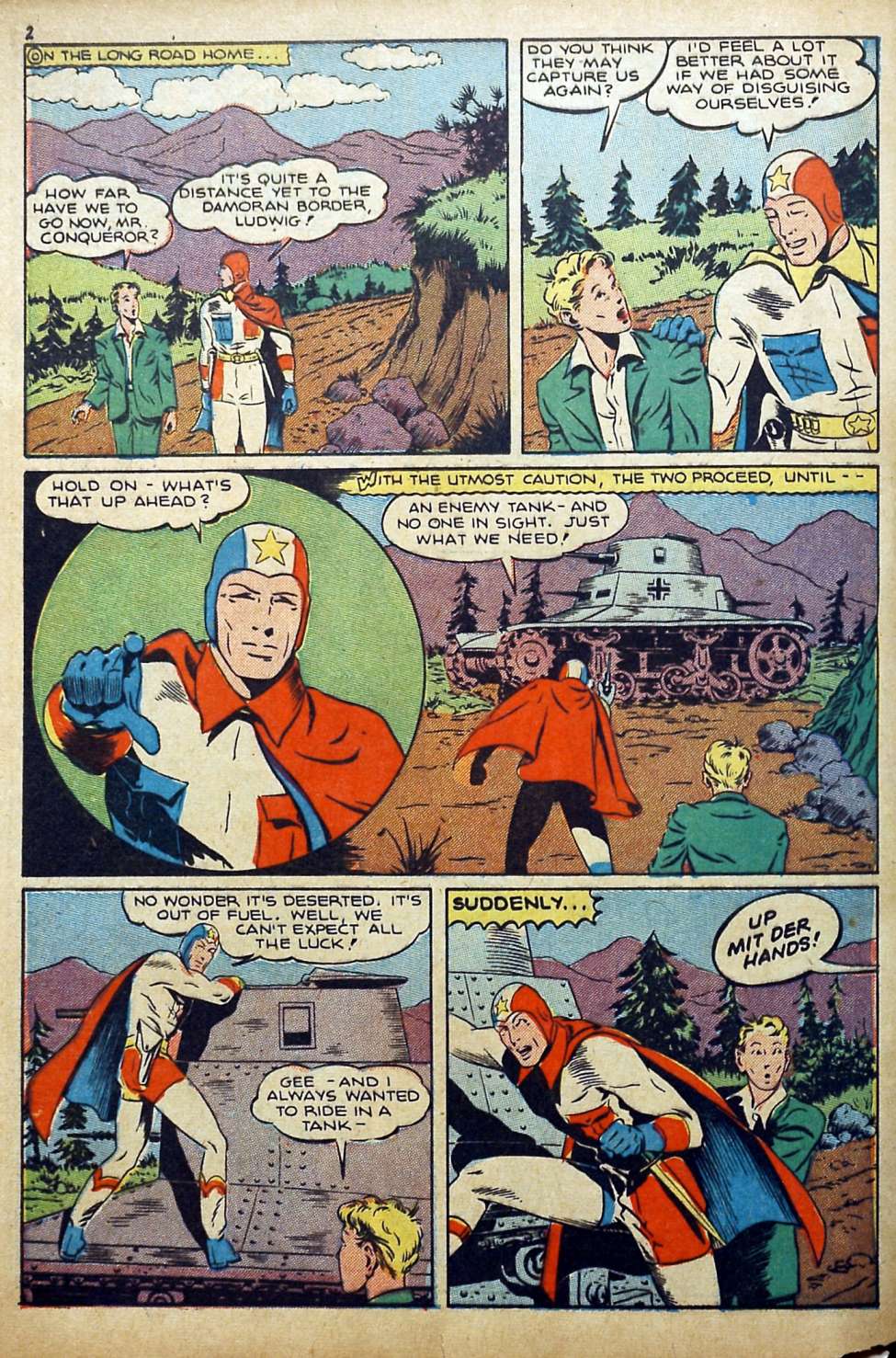 Old-fashioned Comics: Victory Comics (#v01#01 – #04) 1941 Hillman ...