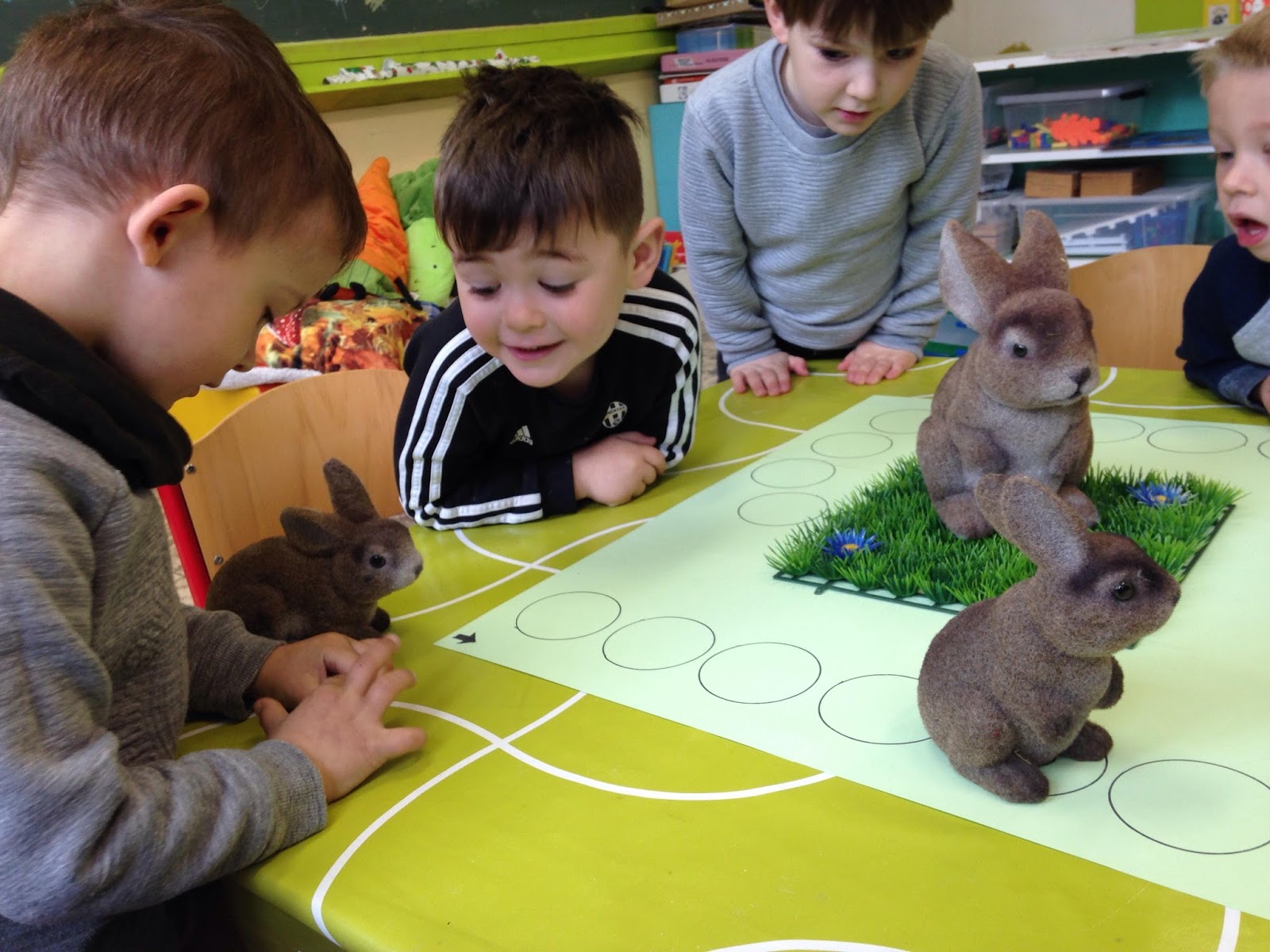 Welkom in de eerste kleuterklas!: paasfoto's