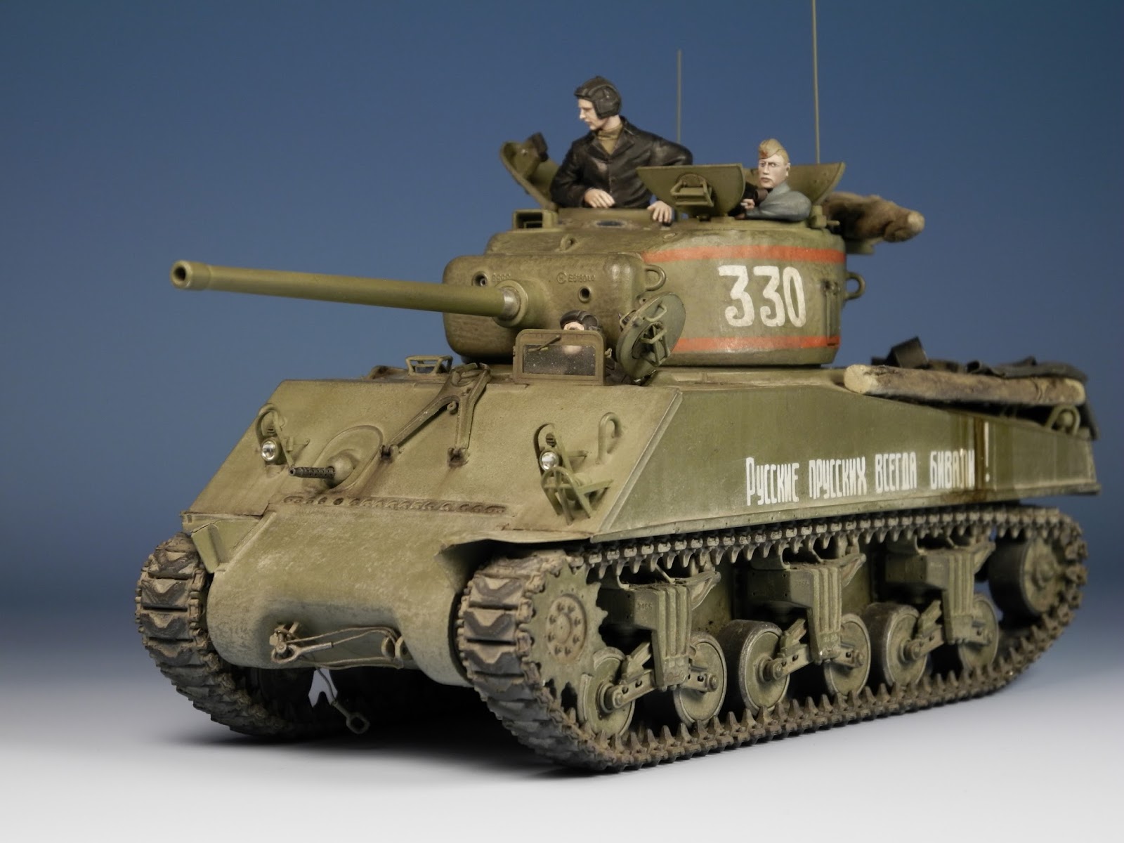 Radek Pituch - Complete Modeller: Soviet Sherman M4A2 76 at Torgau ...