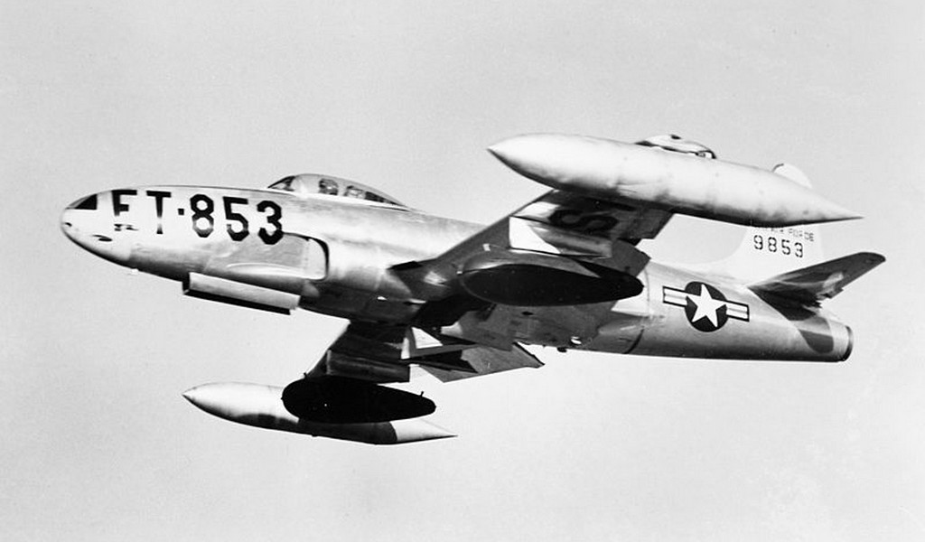 AVIÕES MILITARES: Lockheed F-80 Shooting Star
