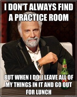Outside Pants: Practice Room Humor