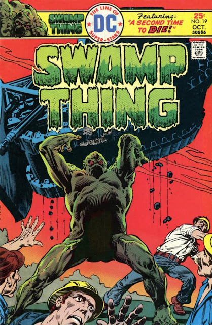 The Geeky Nerfherder: Comic Book Art: Swamp Thing (Vol 1)
