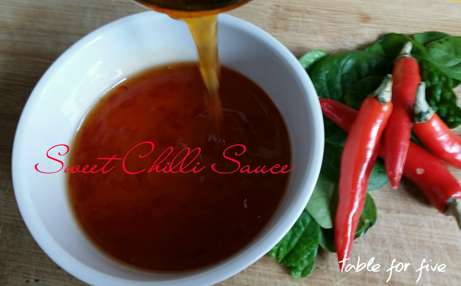 How to Make Sweet Chilli Sauce