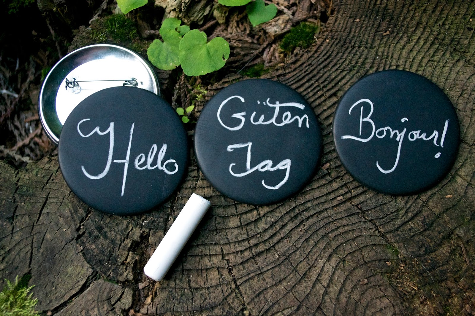 Accordion To Kellie: In the Shop | Chalkboard Buttons