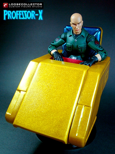 Loosecollector Custom Figures Archive: Professor-X with Hoverchair