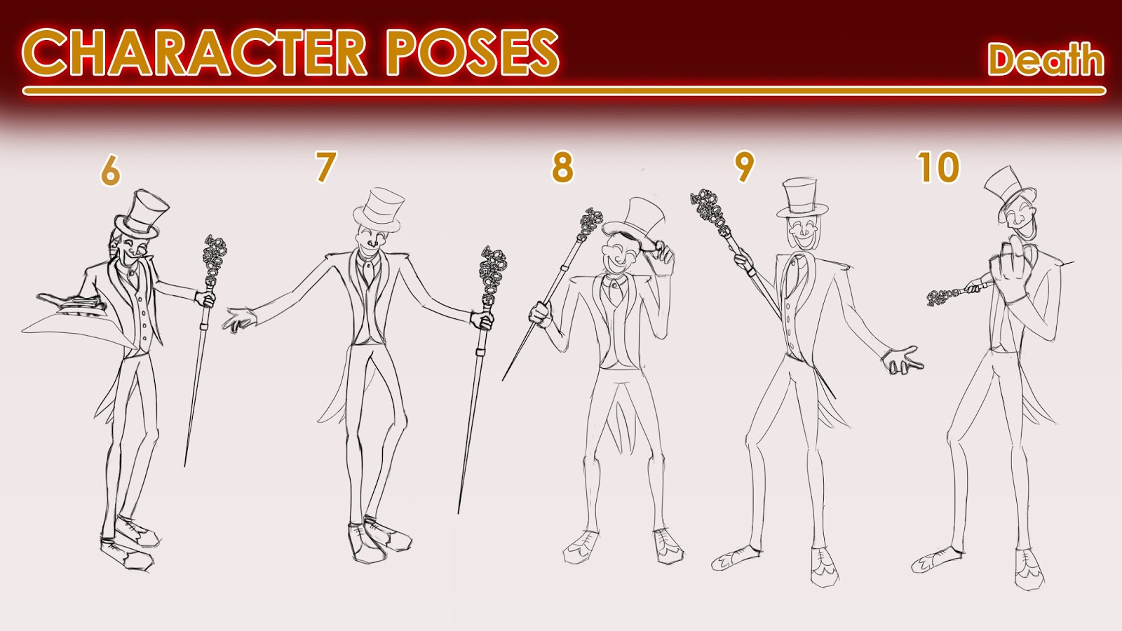 Alex Edmonds: Minor Project: Death Character Poses