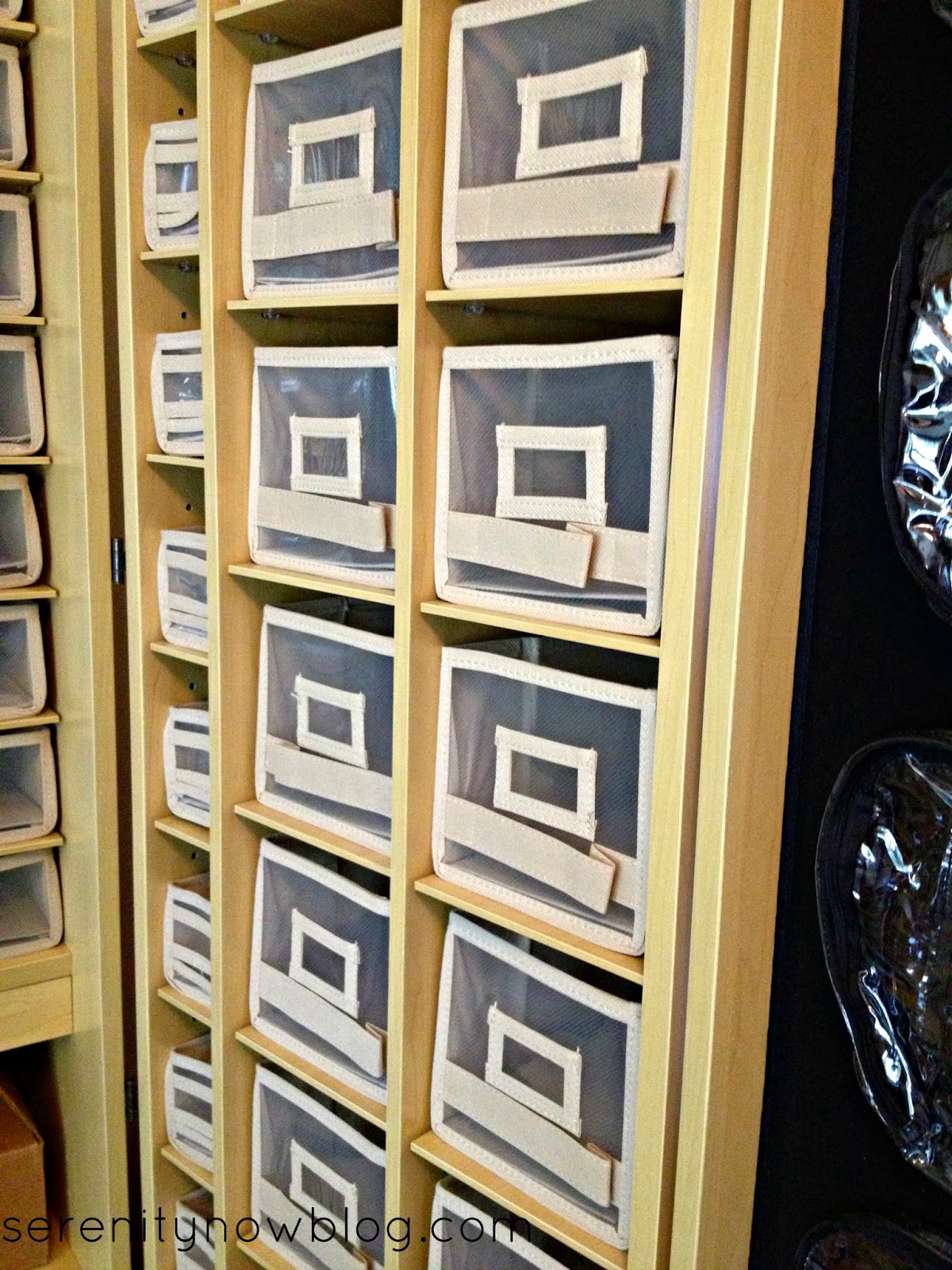 Serenity Now: Organizing Shelves and Bins for Craft Supplies (Utilizing ...