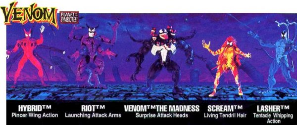 Jor-Ellis Island: Characters' Names: Venom's Spawn