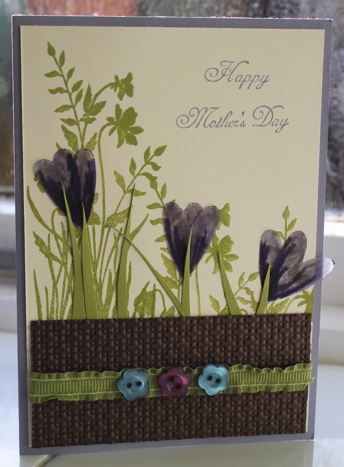 Stampin' Sarah!: A belated Mothers Day card