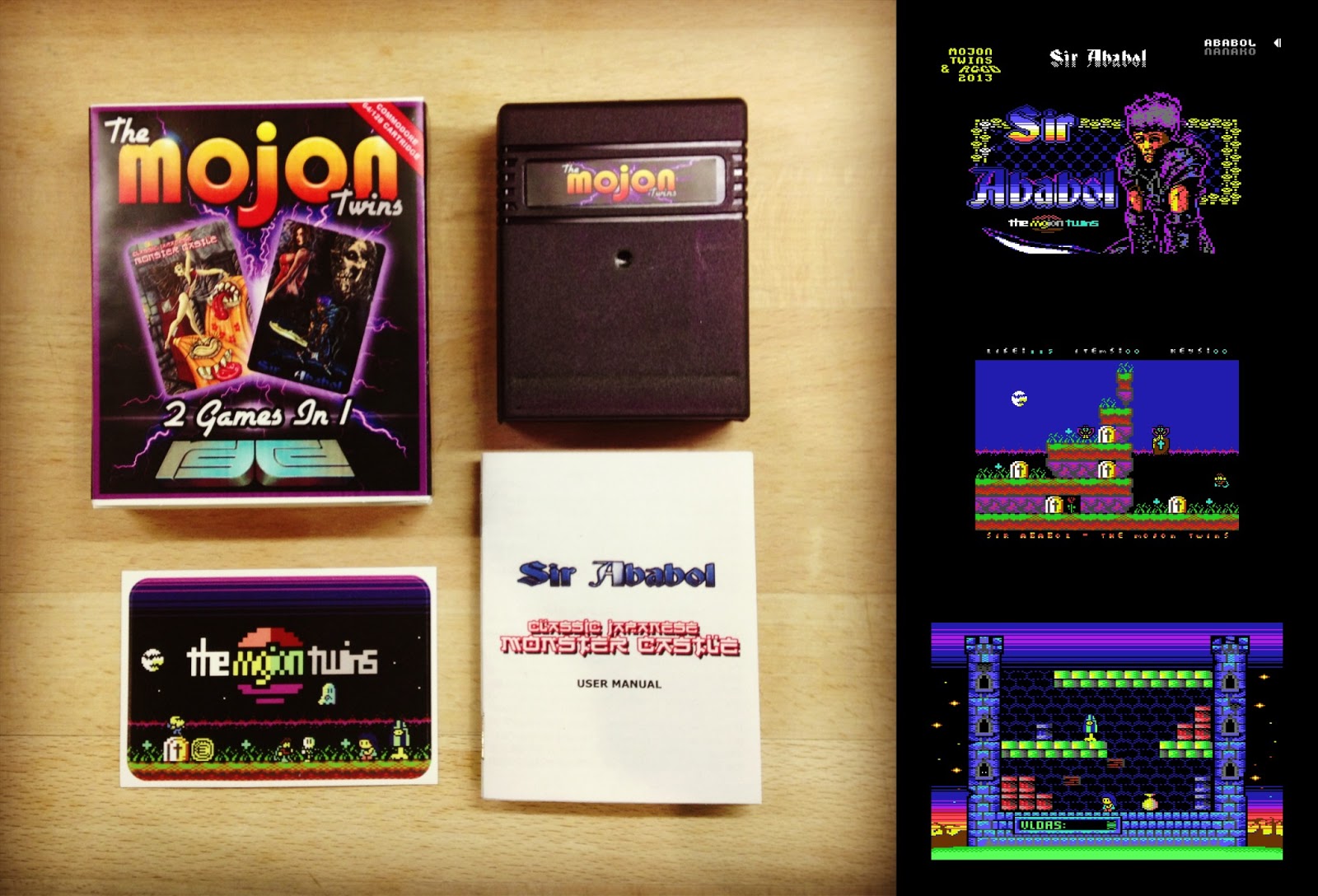 RGCD: Sir Ababol / Nanako In Classic Japanese Monster Castle (C64) (2013)