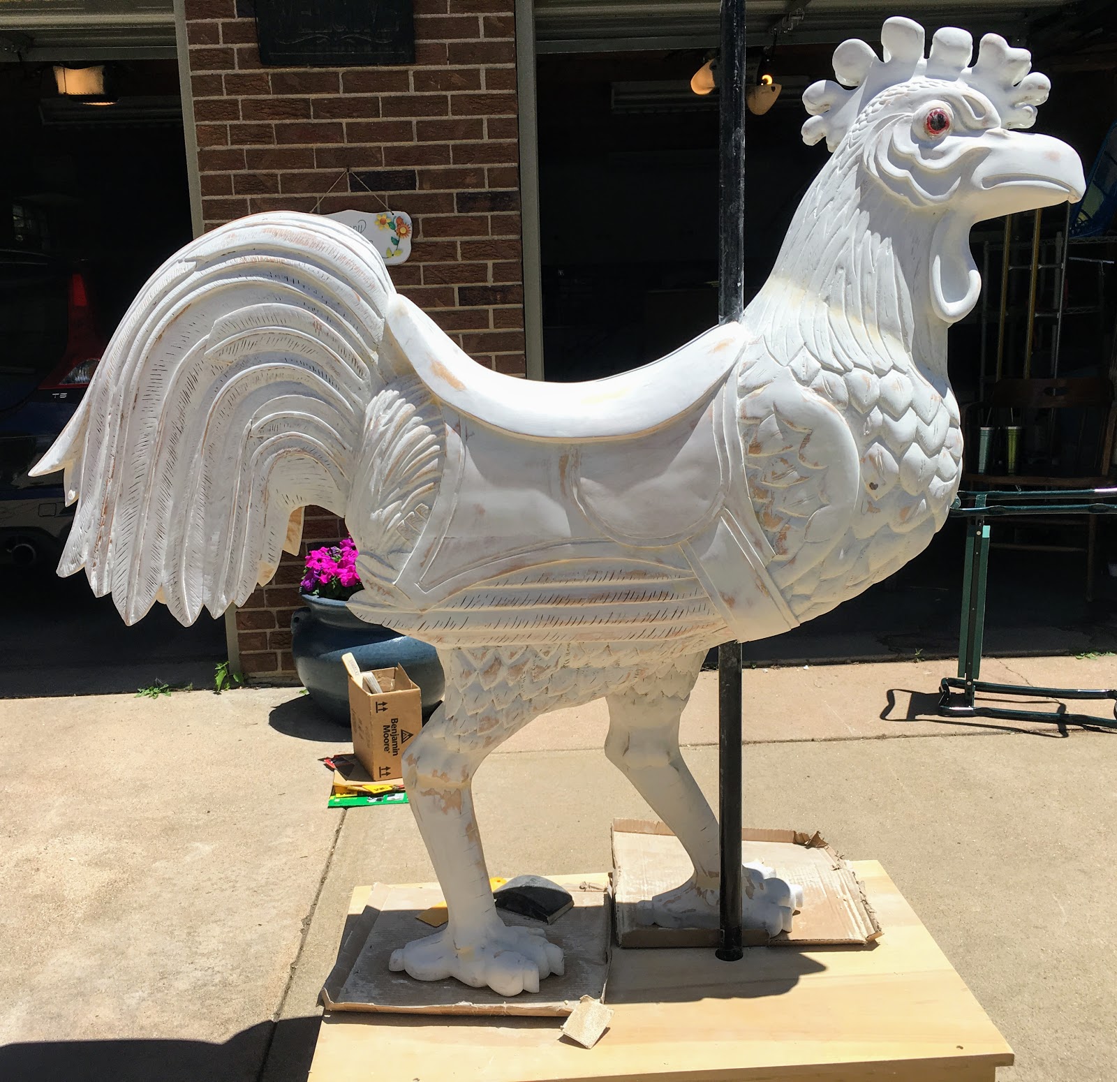 Wargames and Railroads: Chester the Rooster - WIP - Part II