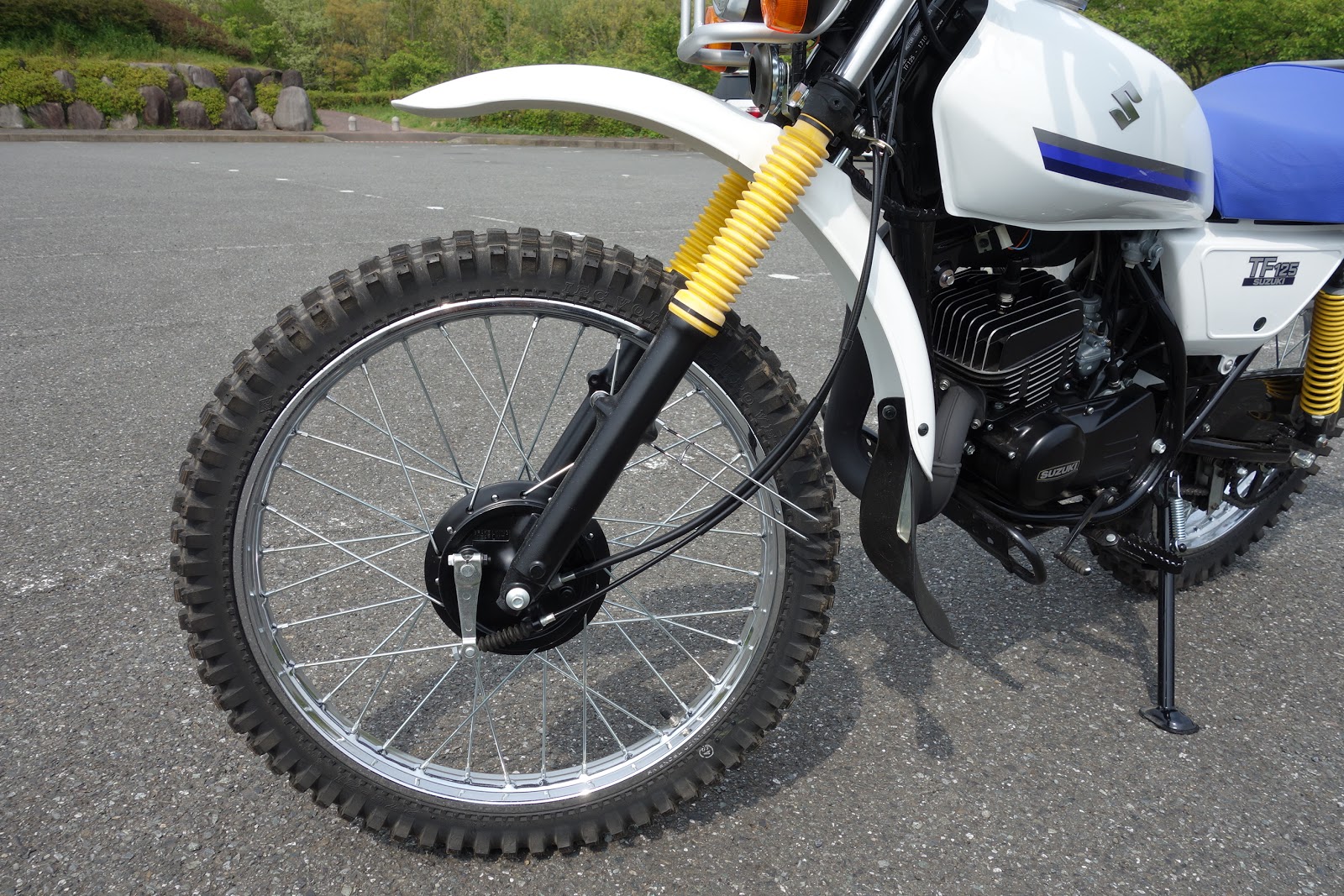 blueskyfuji: スズキ TF125はたぶん最強の廃道探検隊！ 7時間試乗