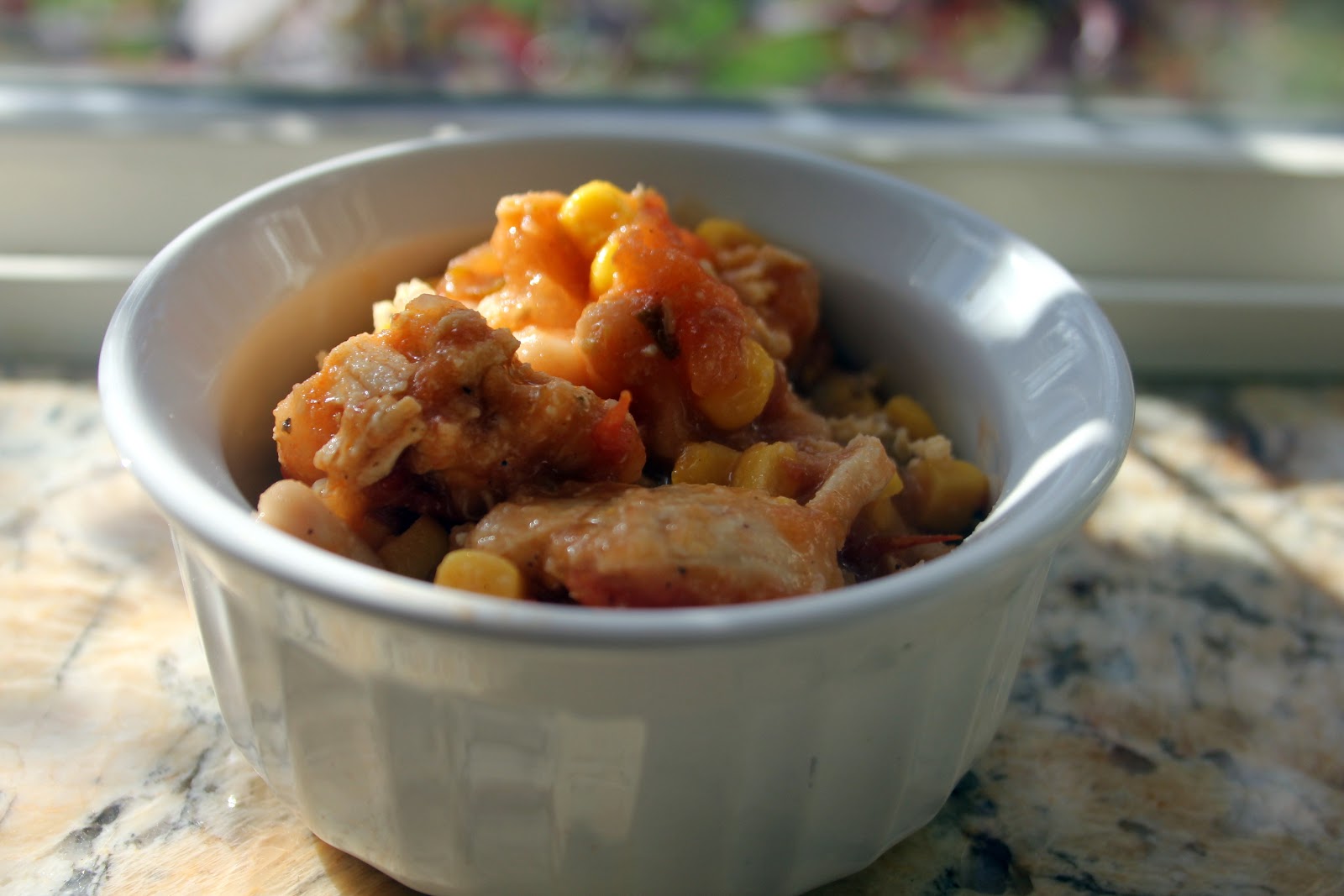 Grain Crazy: Yummy Roasted Tomatilo Chicken Chili