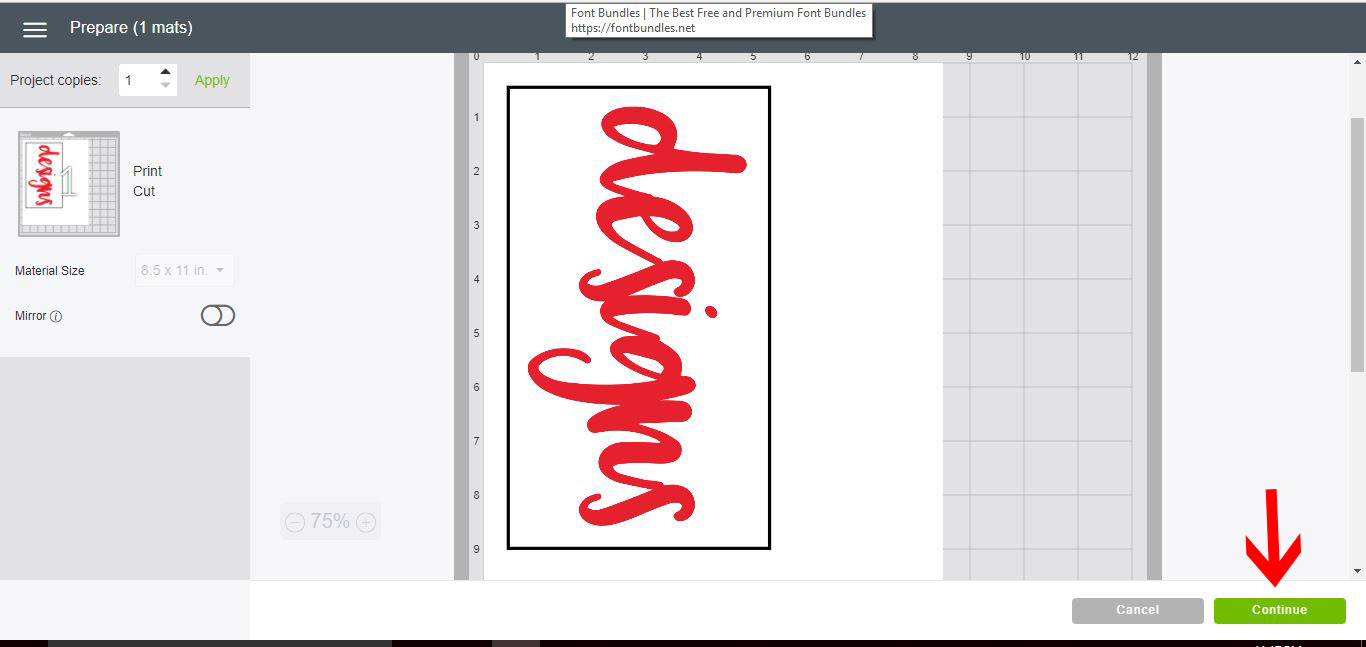 Create Text Shadow in Cricut Design Space | Design Bundles