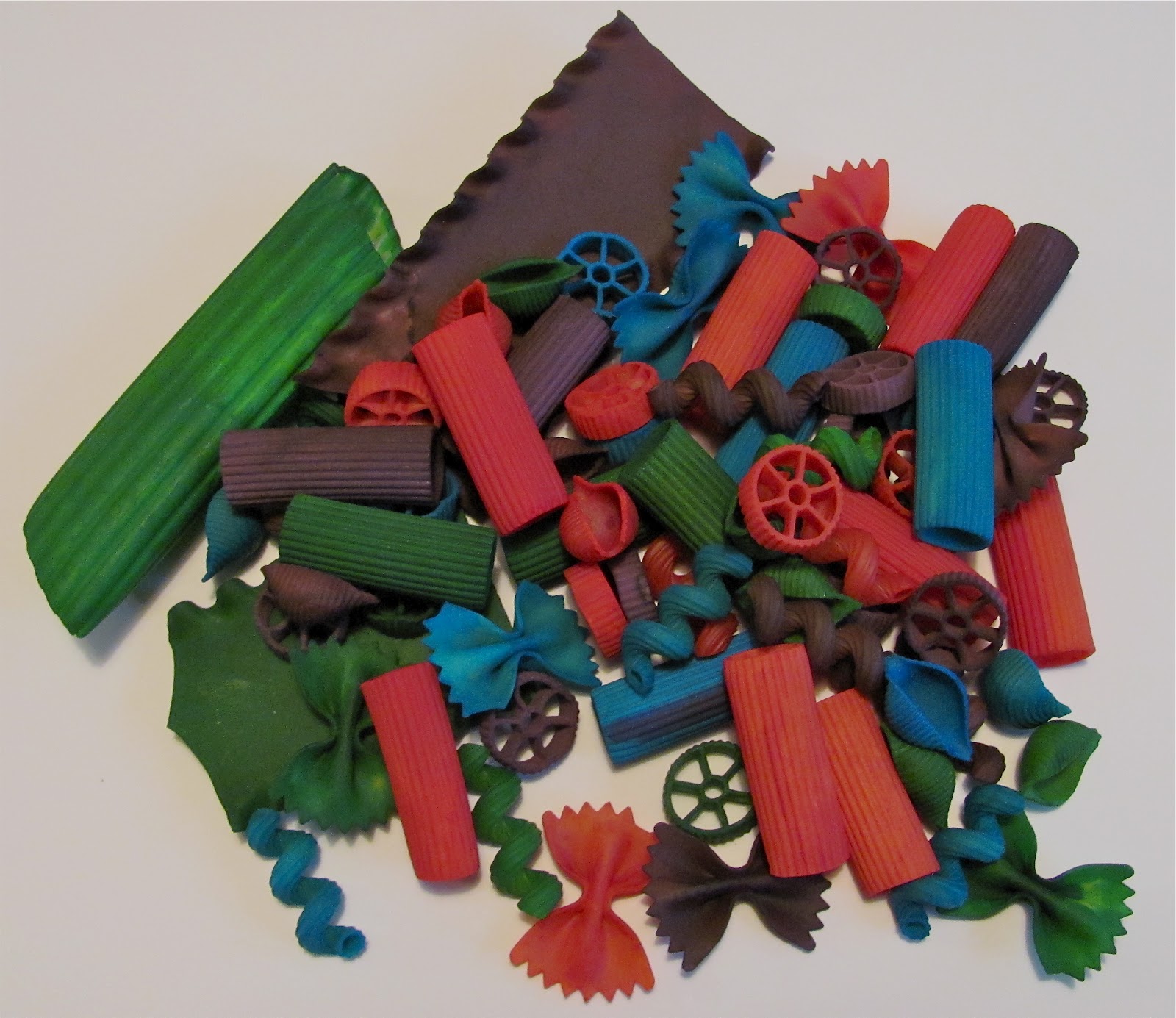 The Chocolate Muffin Tree: Creating Colorful Pasta Sculptures and a Book