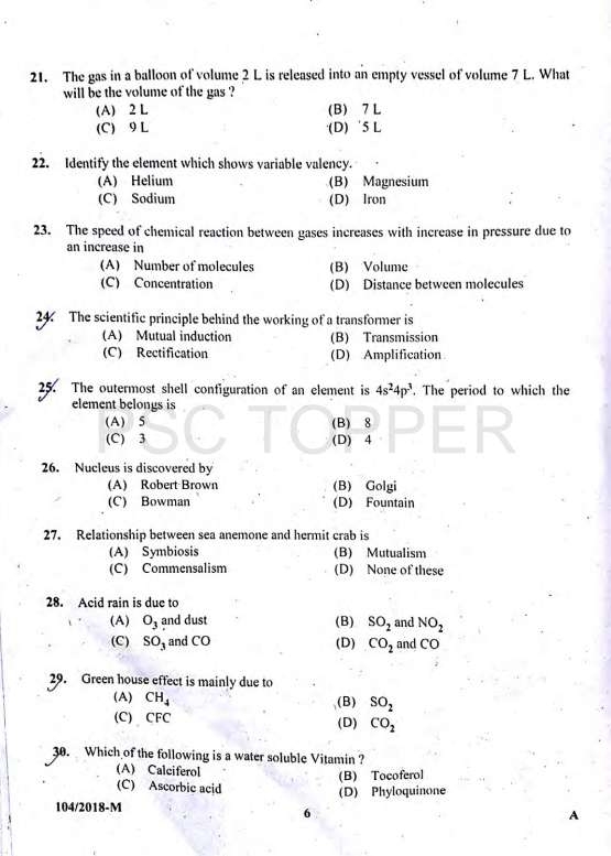 SECRETARIAT ASSISTANT (545-17) Question Paper with Answer Key 13-10 ...