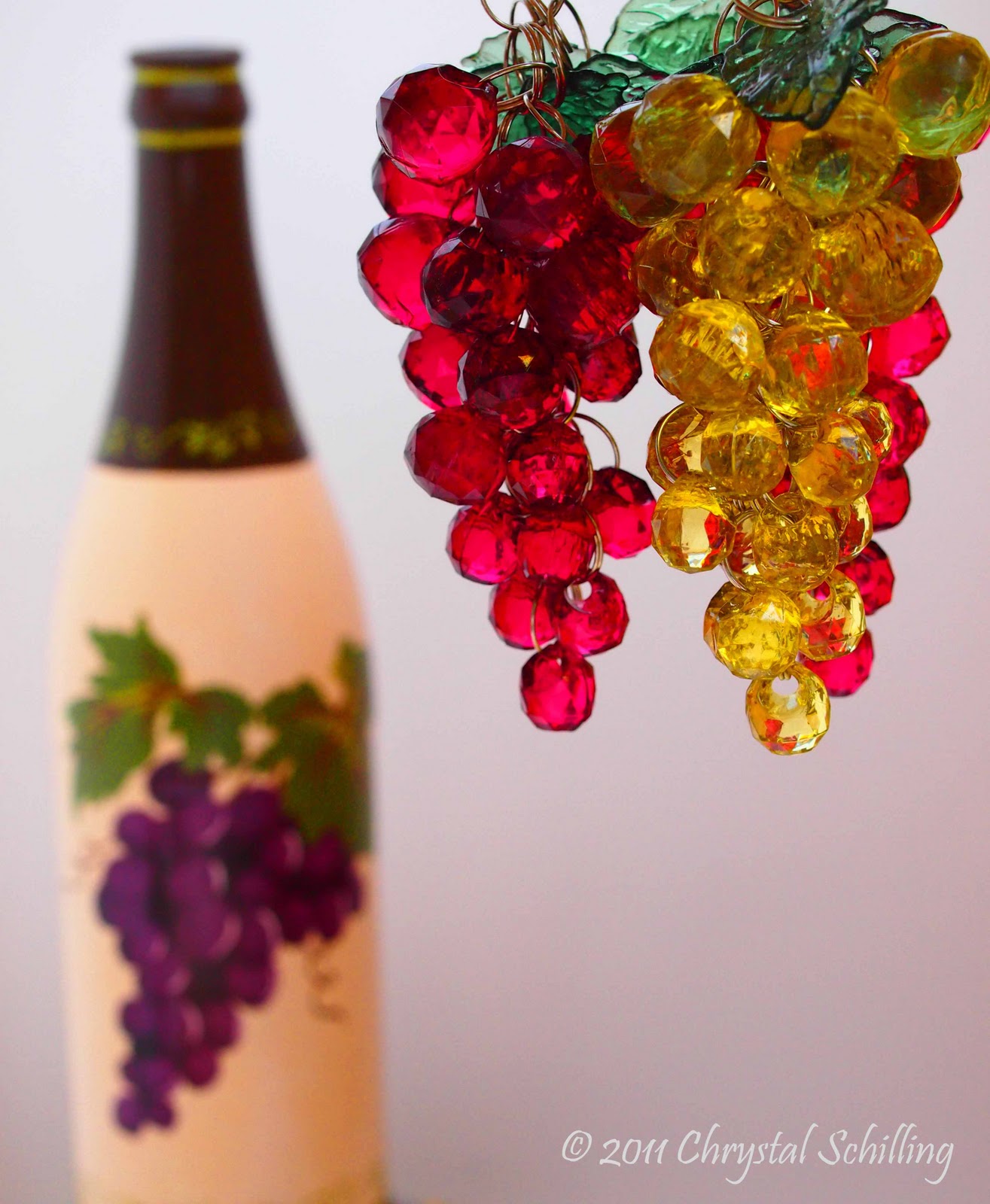 Chrystal Schilling Photography: Photos 101 - 103 of 365 Grapes and Bottle