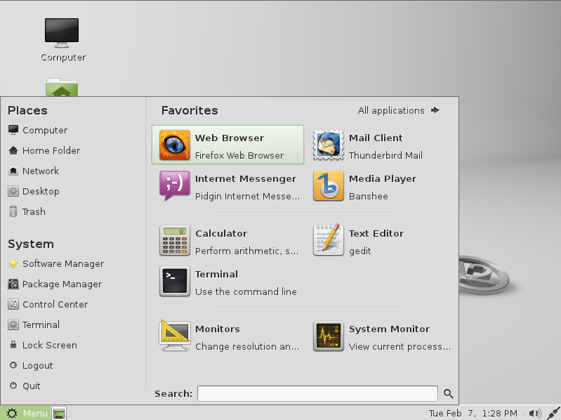 Mencoba Gnome 3, MGSE, dan MATE di Linux Mint 12