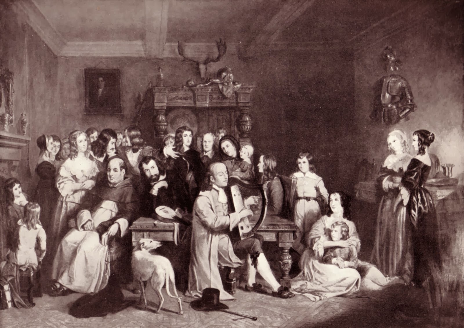 English Historical Fiction Authors: Turlough O'Carolan, the Last of the ...