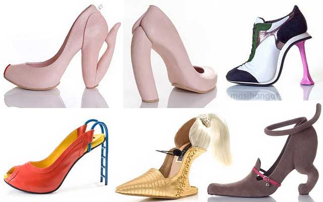 OmegaArt: Model Sepatu Unik & Aneh