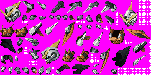 Mechanical Saviour: SRW Z2 Sprite: Gundam 00