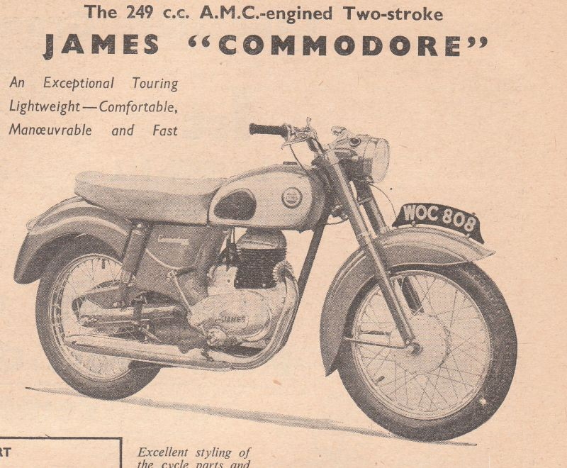 Motos do século XX: James