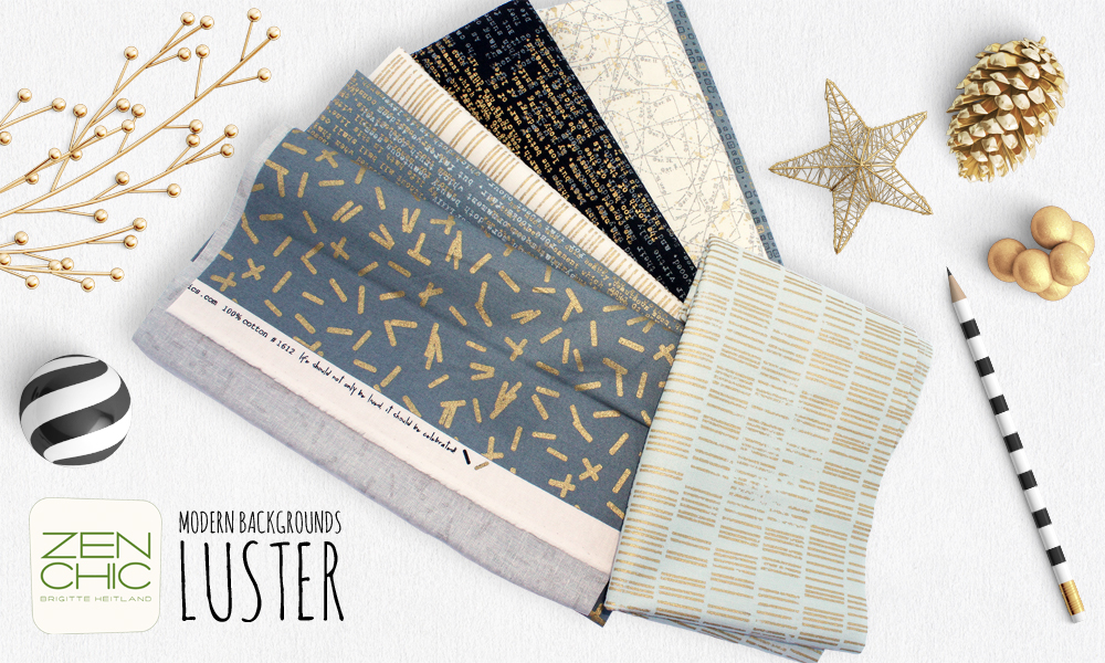 Farbstoff: Modern Background Luster fabric collection by Zen Chic has ...