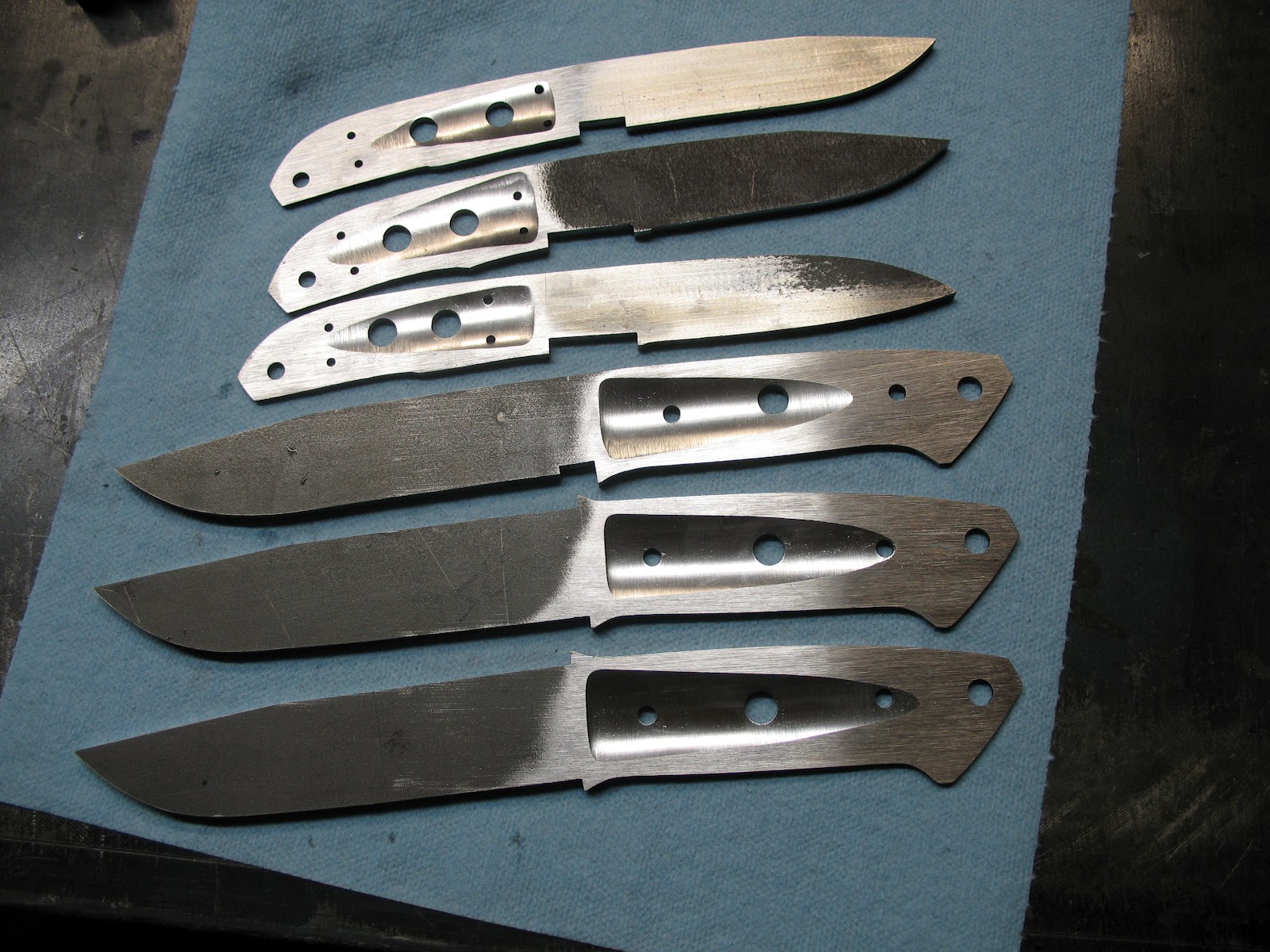 Sharpwerks Knives and Tools: HIDI part 2; Tapering a tang