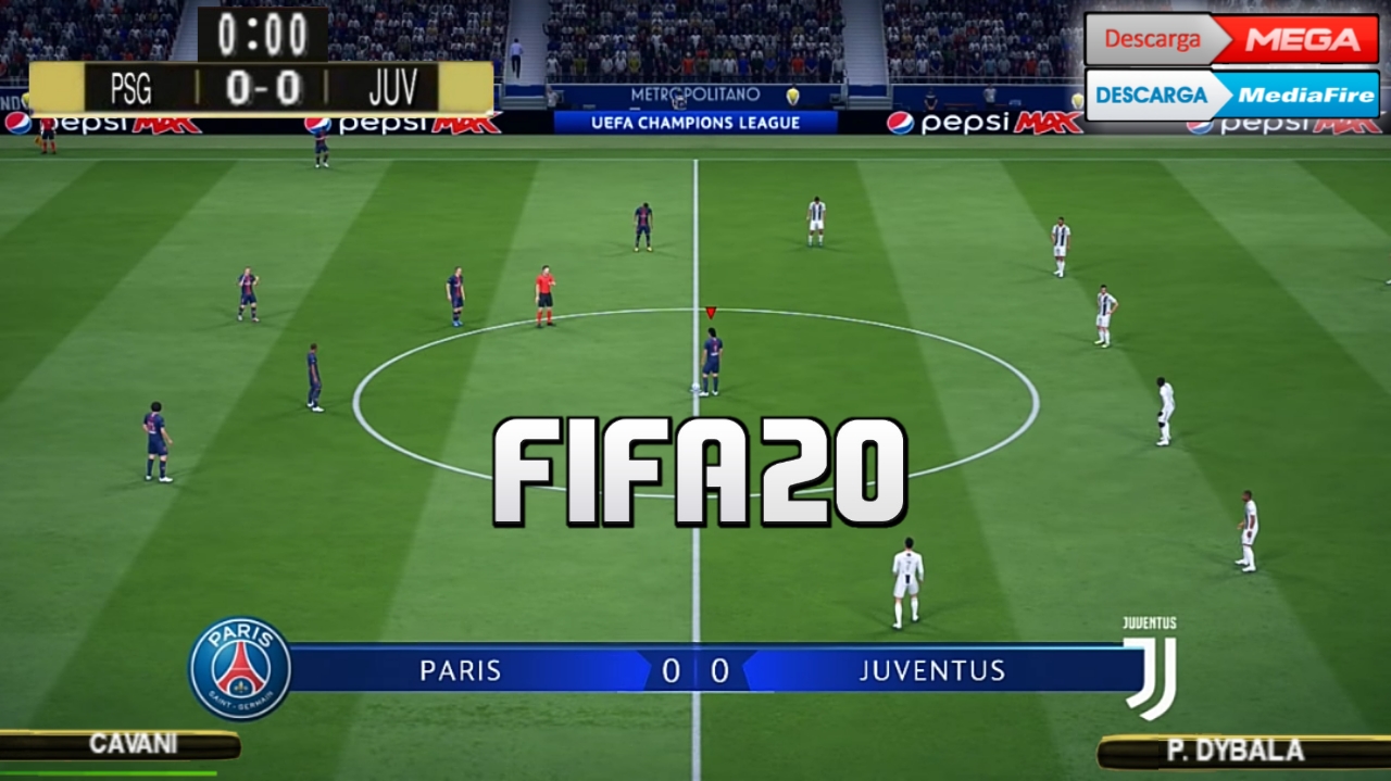 NOVO FIFA 2020 PARA ANDROID | LITE 600MB Câmera de PS4 + Gráficos em HD
