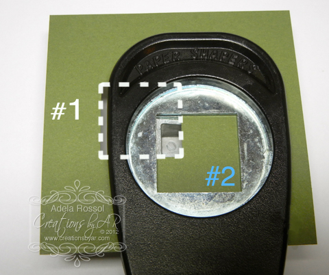 Creations by AR: How to Punch a Bordered Frame