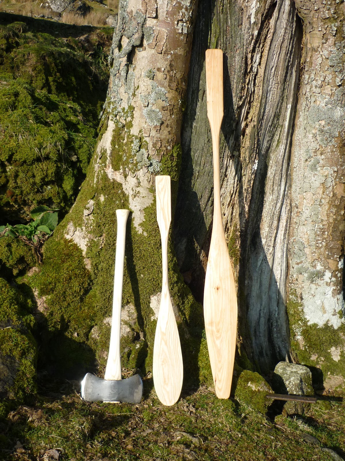 Paddle Making (and other canoe stuff): Luke M's current paddles