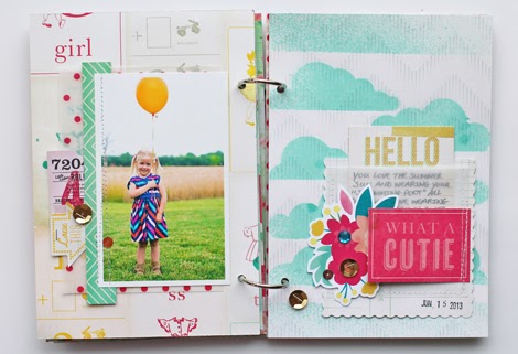 Paper Fab: Crate Paper Oh Darling Mini Album