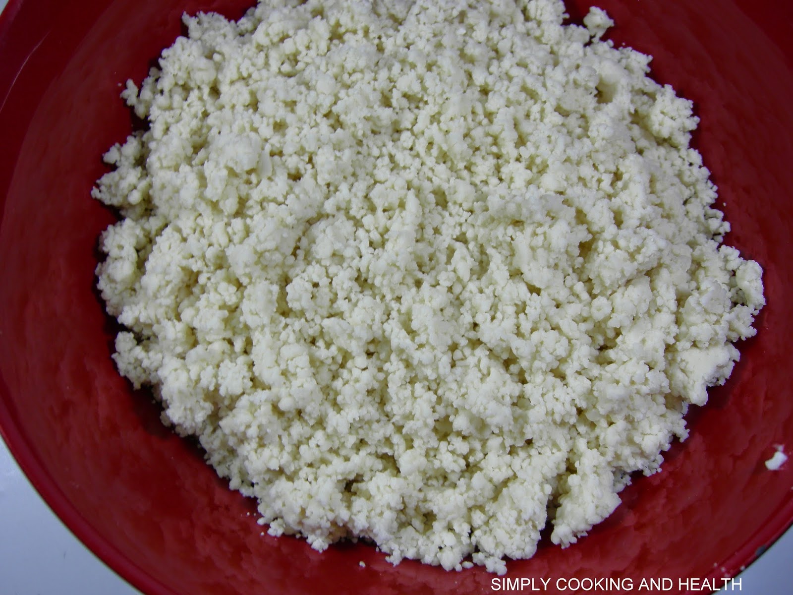 Simply Cooking and Health: Scrambled wheat flour with shredded coconut ...
