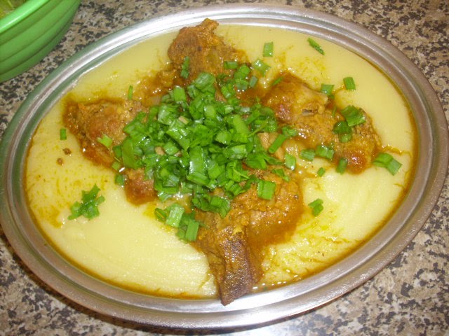 Receitas Mágicas da Arella: Angu a Baiana Facil da Su