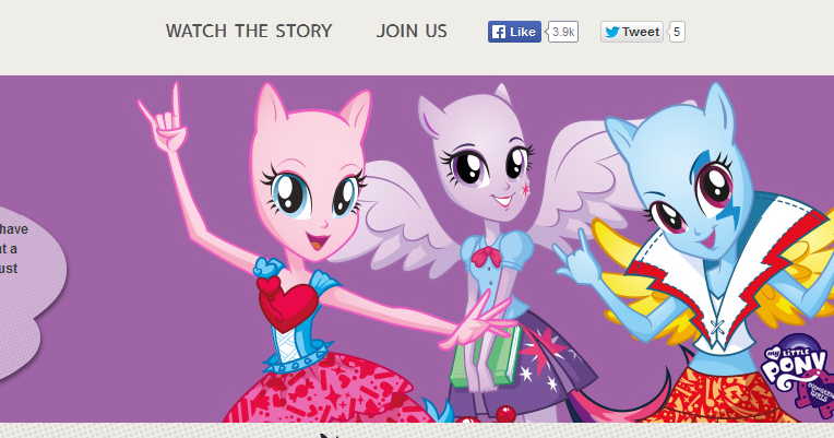 Equestria Daily - MLP Stuff!: Equestria Girls Joins Bald Cartoons