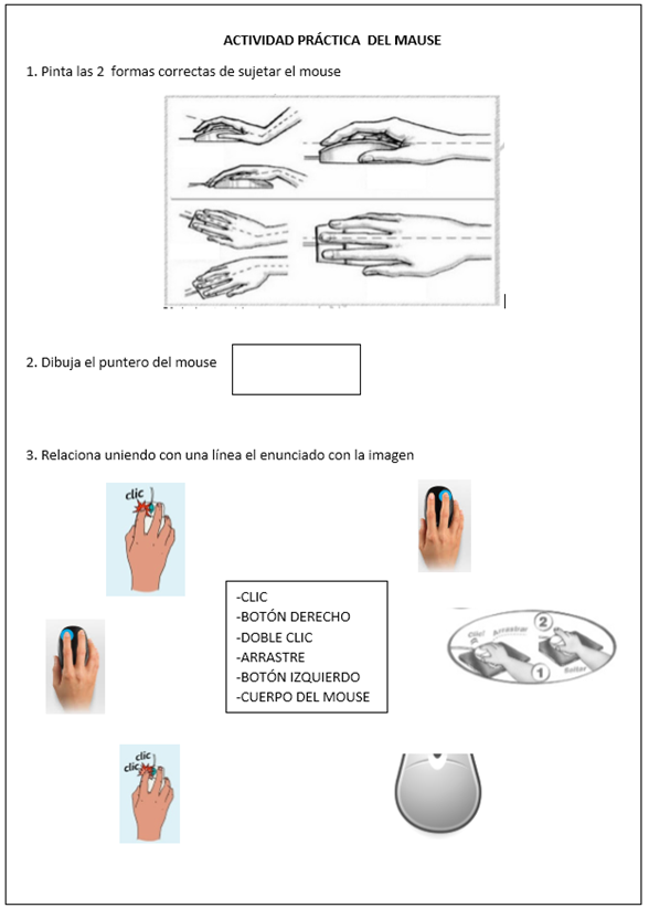 TEMÁTICAS SEGUNDO: El mouse