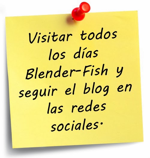 Cómo crear un post-it en Blender. ~ Blender-Fish
