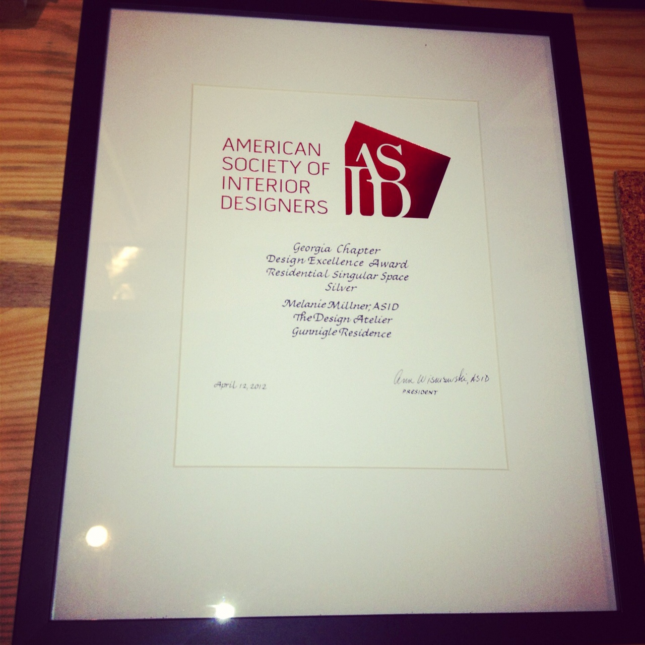 The Design Atelier, Inc.: ASID Design Excellence Awards