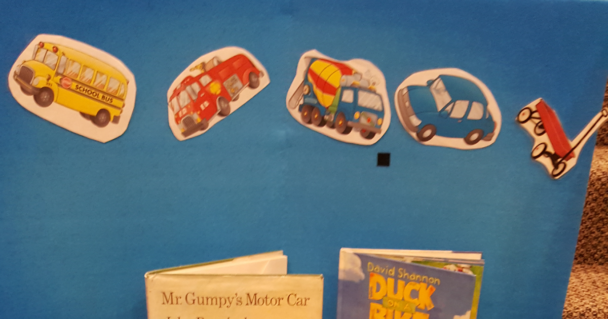 Story Time Secrets: Preschool Story Time, 11/30/16 (Wheels Theme)