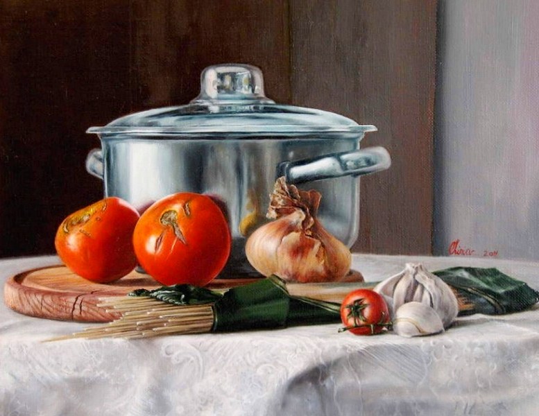 IMAGENES Y CONCEPTOS DEL ARTE MODERNO: El realismo en pinturas de bodegones