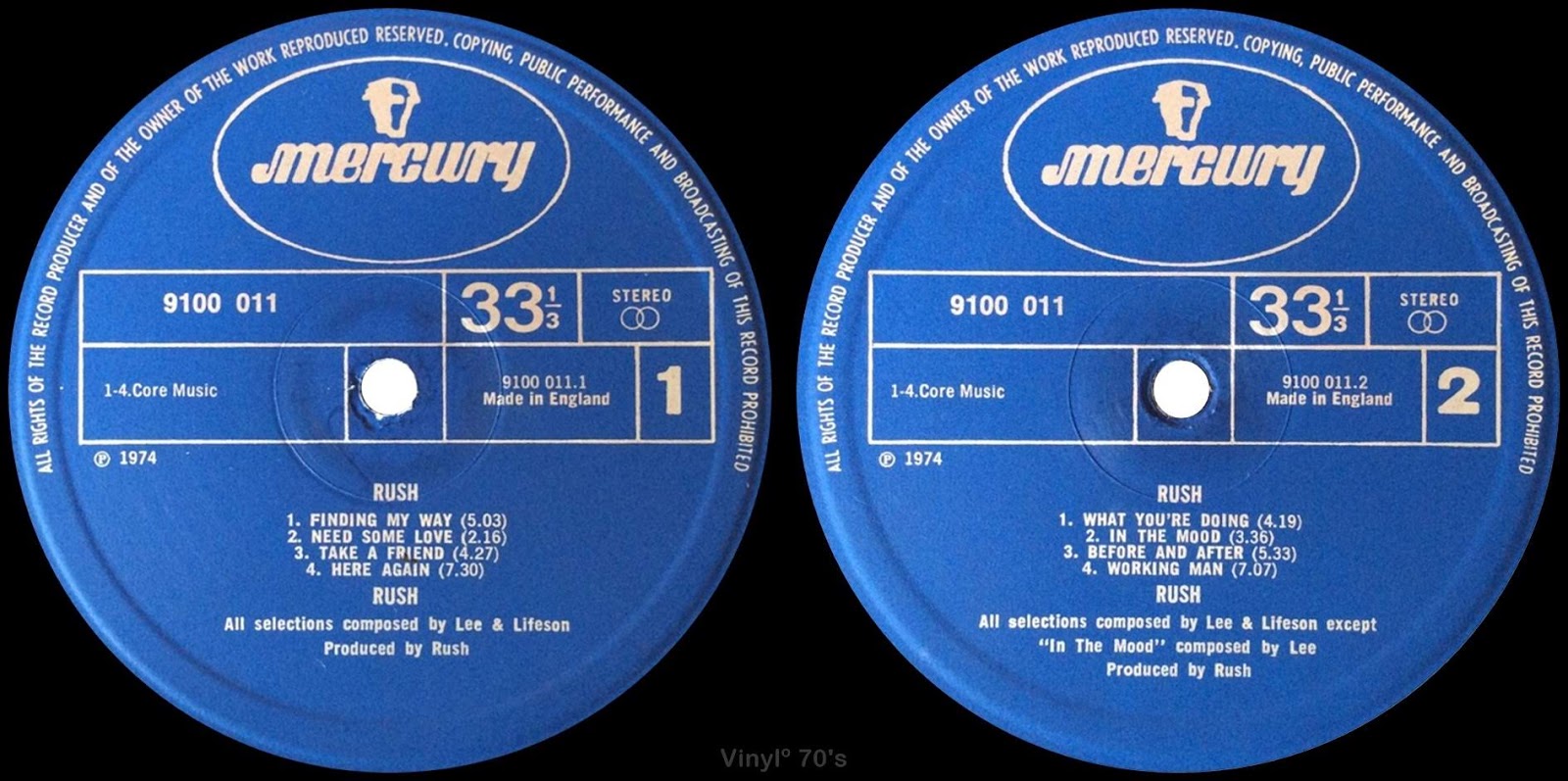 1974 Rush - Rush - Rockronología