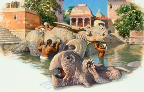 Gurney Journey: Drowning a Dinosaur