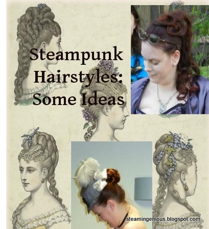 Steampunk Hairstyles For Curly Hair