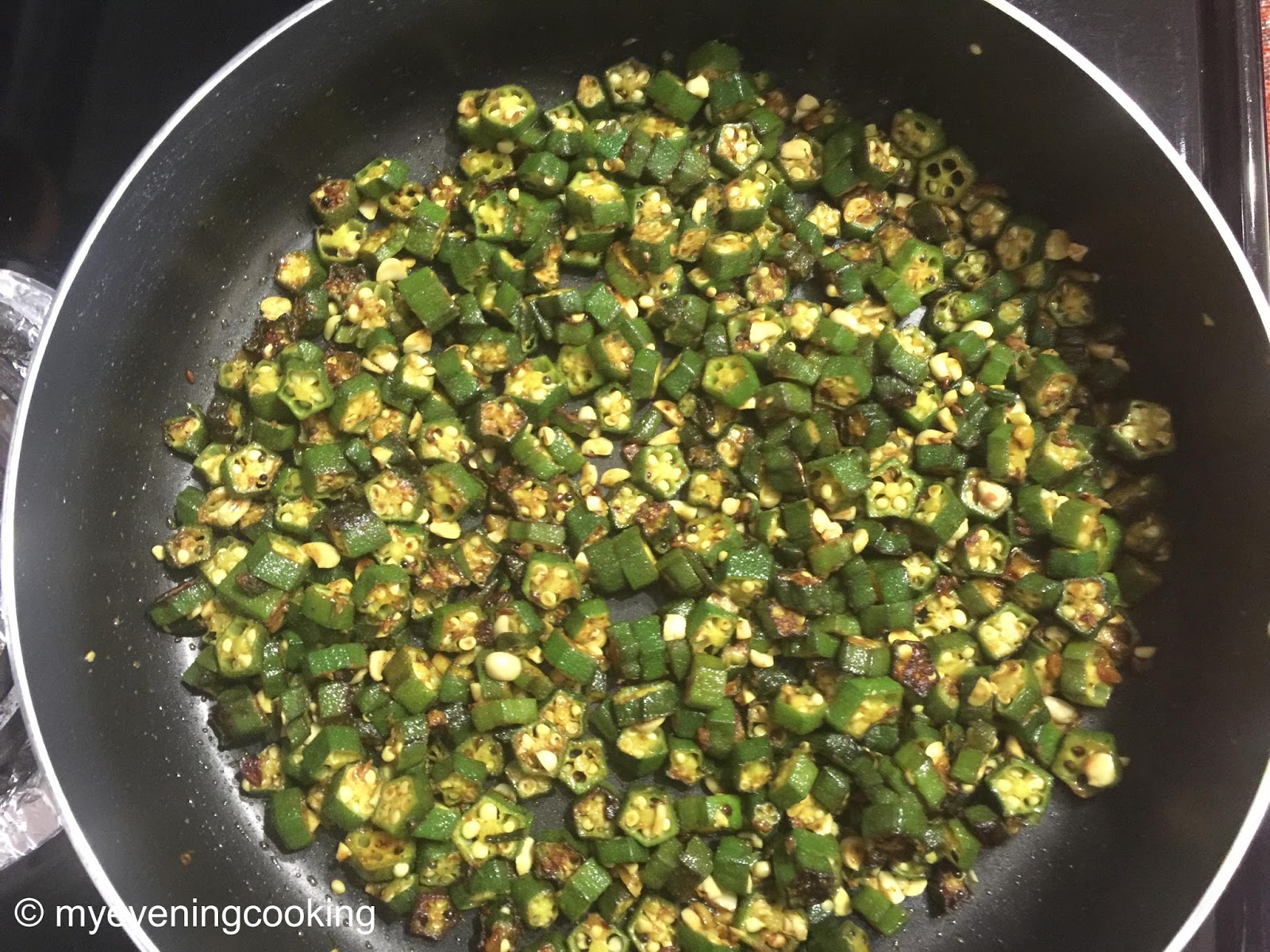 Bhindi Subji (Okra subji) | My Evening Cooking