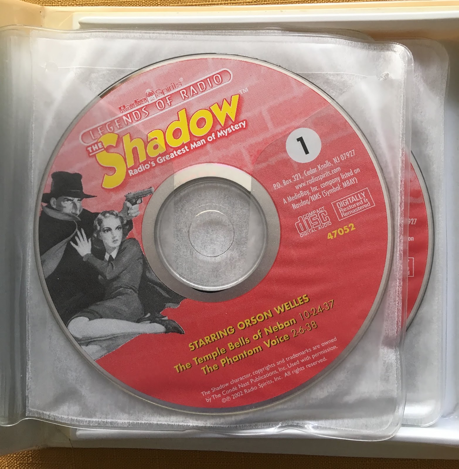 The Shadow Radio: The Shadow Legends of Radio CDs by Radio Spirits