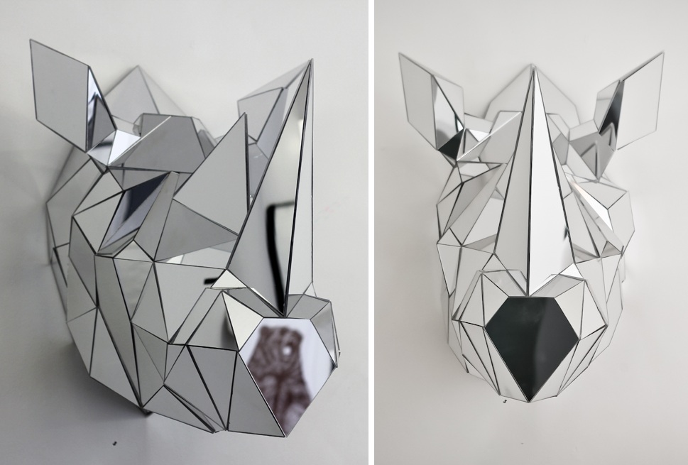Simply Creative: Mirrored Animal Sculptures by Arran Gregory